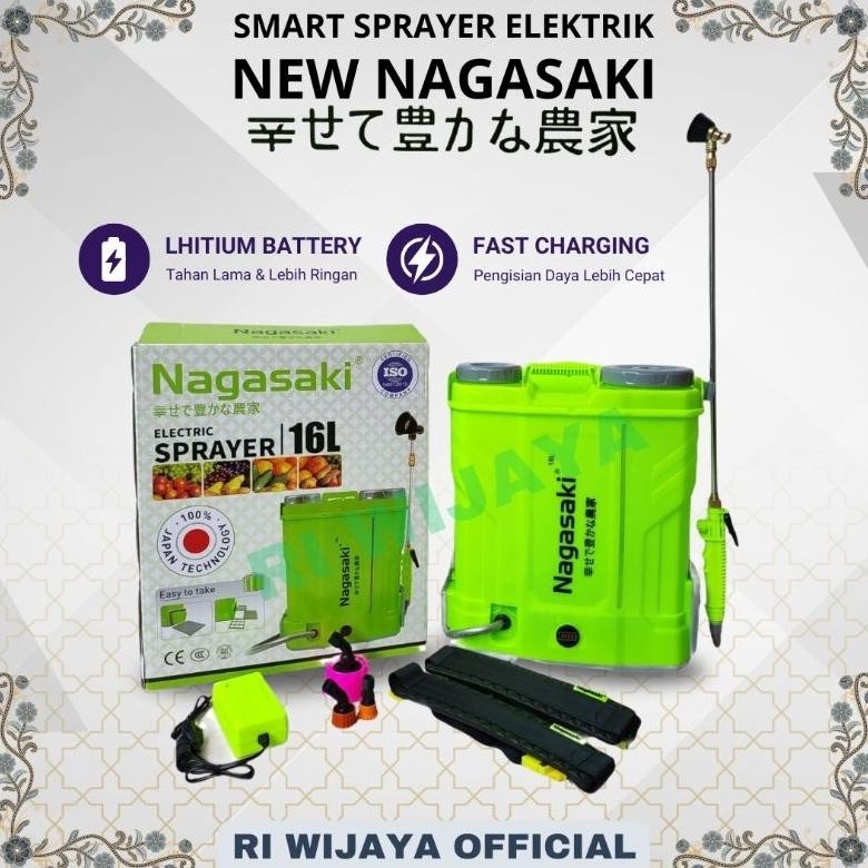 Jual READY STOCK SPRAYER ELEKTRIK NEW NAGASAKI 125 PSI / SPRAYER ...