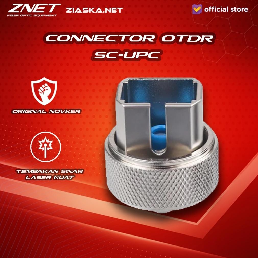 Jual Connector adapter SC UPC OTDR NOVKER ASLI Kepala Connector OTDR ...