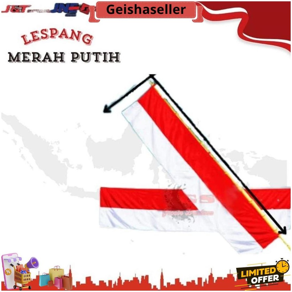 Jual Bendera Merah Putih Lespang Gratis Ongkir | Shopee Indonesia