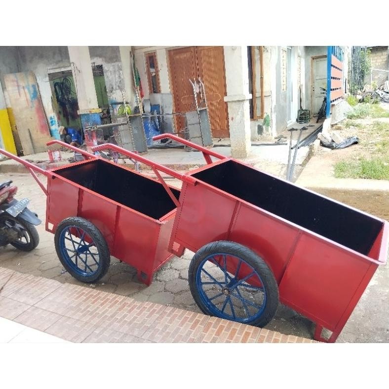 Jual Terlaris Gerobak Besi Gerobak Pasir Gerobak Material Gerobak ...