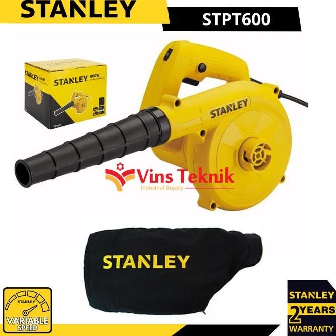Jual STANLEY STPT 600 Mesin Blower Vacuum STPT600 Variable Speed Blower ...