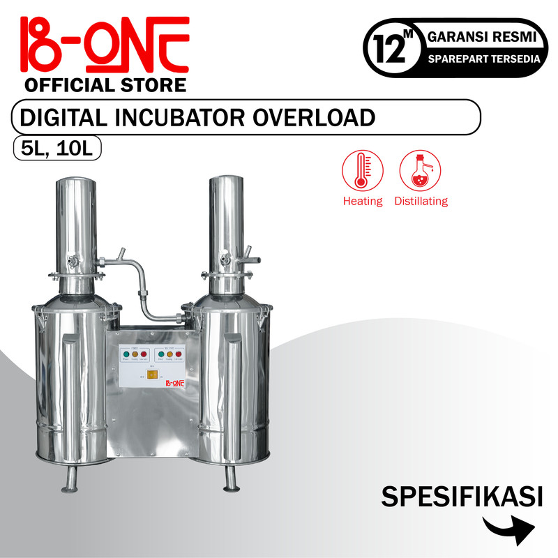 Jual B-ONE Double Water Distiller Aquabides - 5L | Shopee Indonesia