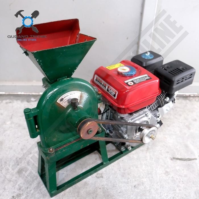 Jual Paket Mesin Giling Tepung Ffc15 Penepung Engine Gx160 Jm Richi ...