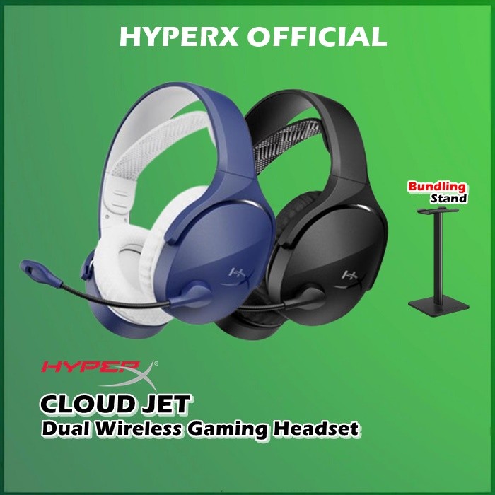 Jual HyperX Cloud Jet Dual Wireless Gaming Headset | Shopee Indonesia
