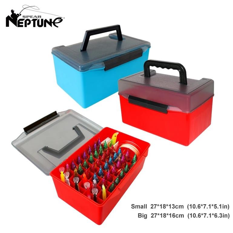Jual Fishing Tackle Box Squid Jig Organizer Boxes Webfoot Octopus Egi ...