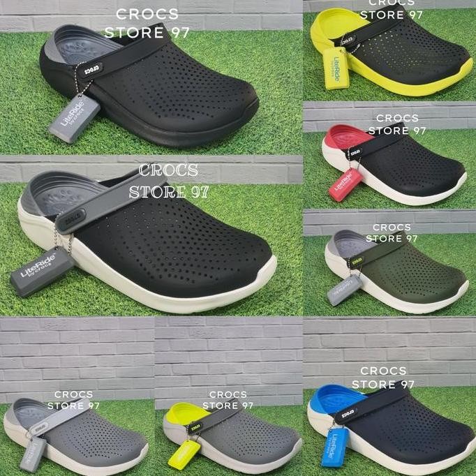 Jual LITERIDE CROCS/SANDAL CROCS/CROCS LITERIDE UNISEX ORIGINAL | Shopee Indonesia