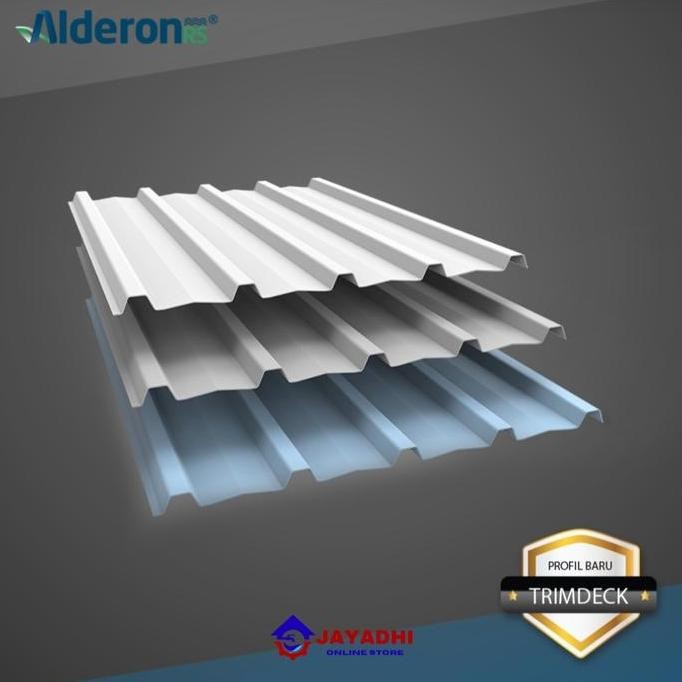 Jual ~^~^~^] Atap uPVC Alderon RS - Gelombang TRIMDECK - Single Layer ...