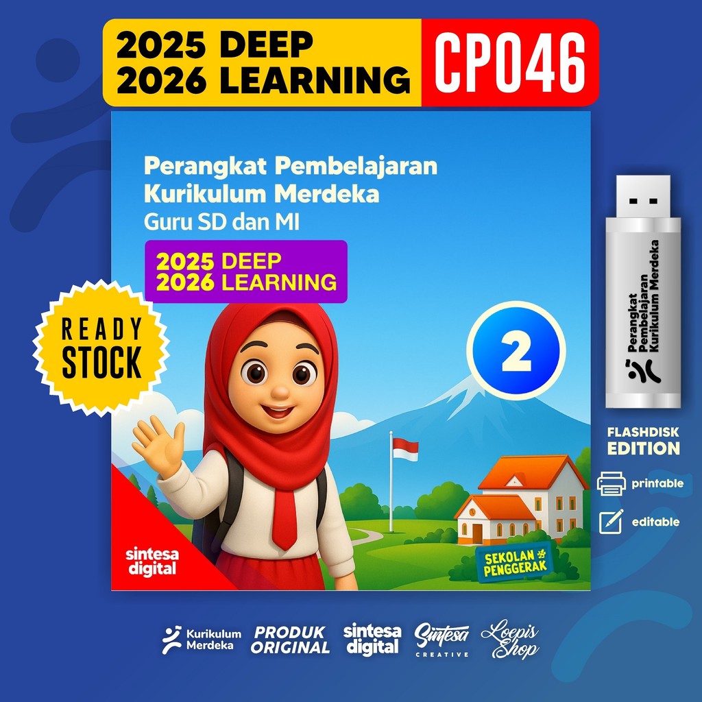 Jual FD RPP MODUL AJAR KURIKULUM MERDEKA DEEP LEARNING SD/MI KELAS 2 REVISI TERBARU CP 046 TA ...