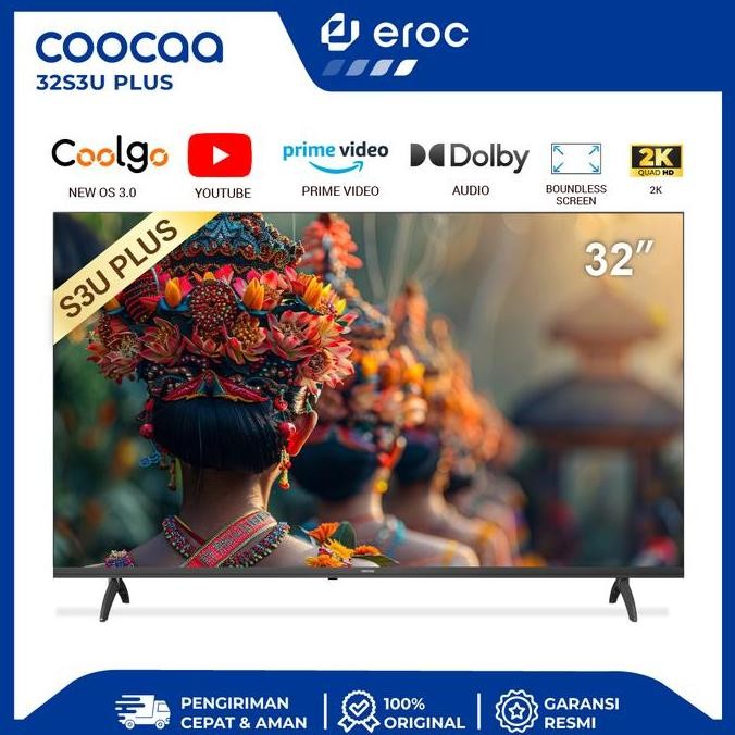 Jual COOCAA 32 inch - Coolita 3.0 - Smart TV - 2K LED - Youtube/ Prime ...