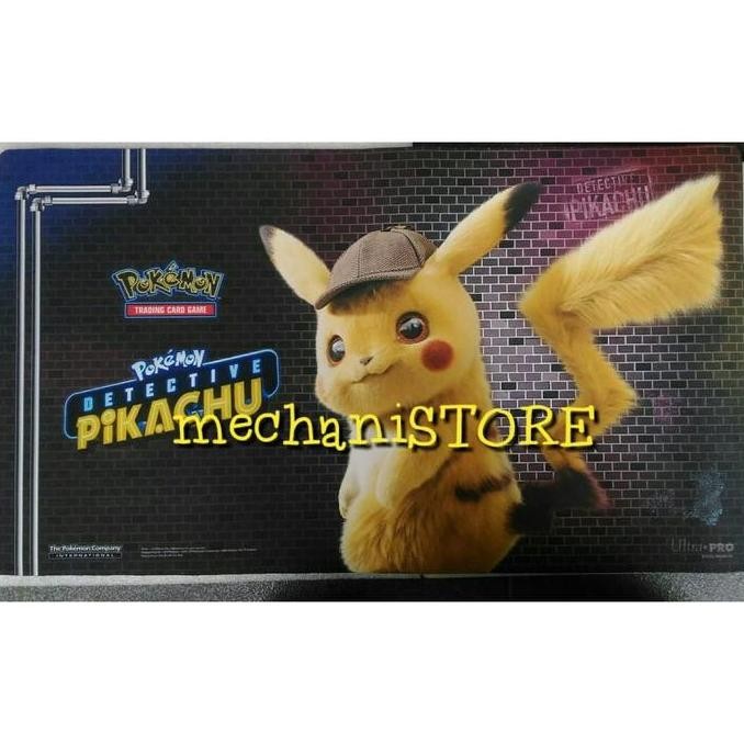 Jual Pokemon TCG Playmat Kartu Pokemon TCG Indonesia Detective Pikachu ORI | Shopee Indonesia
