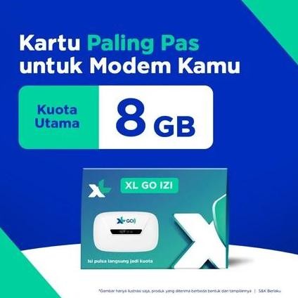 Jual Original Kartu Perdana XL GO Untuk Modem MiFi Internet Portable ...