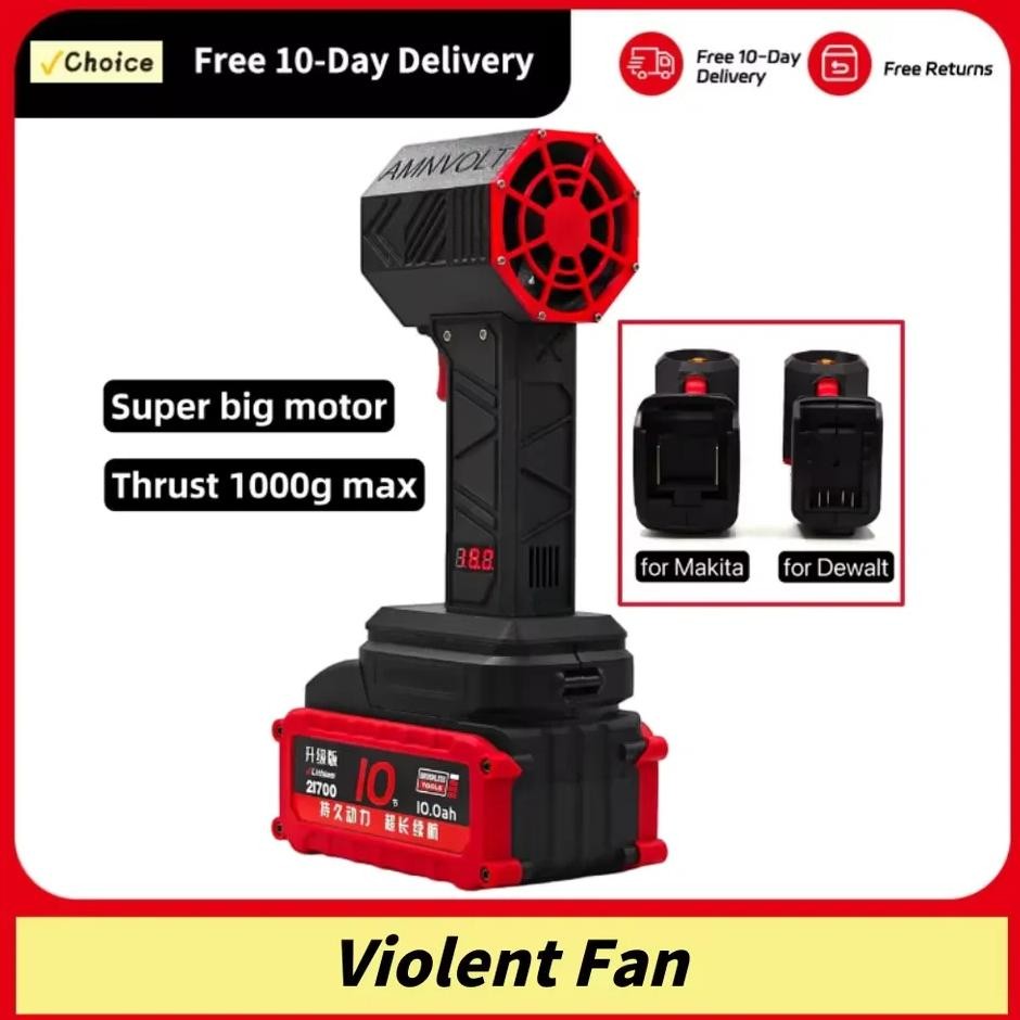 Jual Mini Turbo Jet Fan 700W 1000G Wind Speed 45M/S Brushless Motor ...