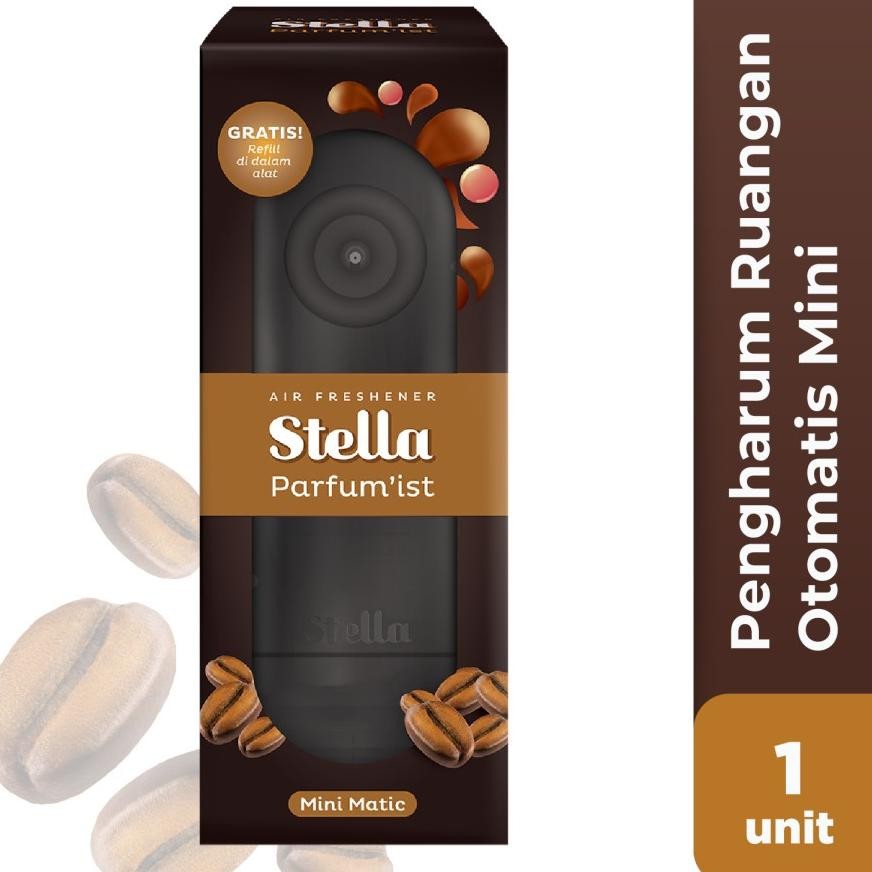Jual Stella MINI Matic Set Pengharum Ruangan Otomatis Aroma Kopi Nugi | Shopee Indonesia