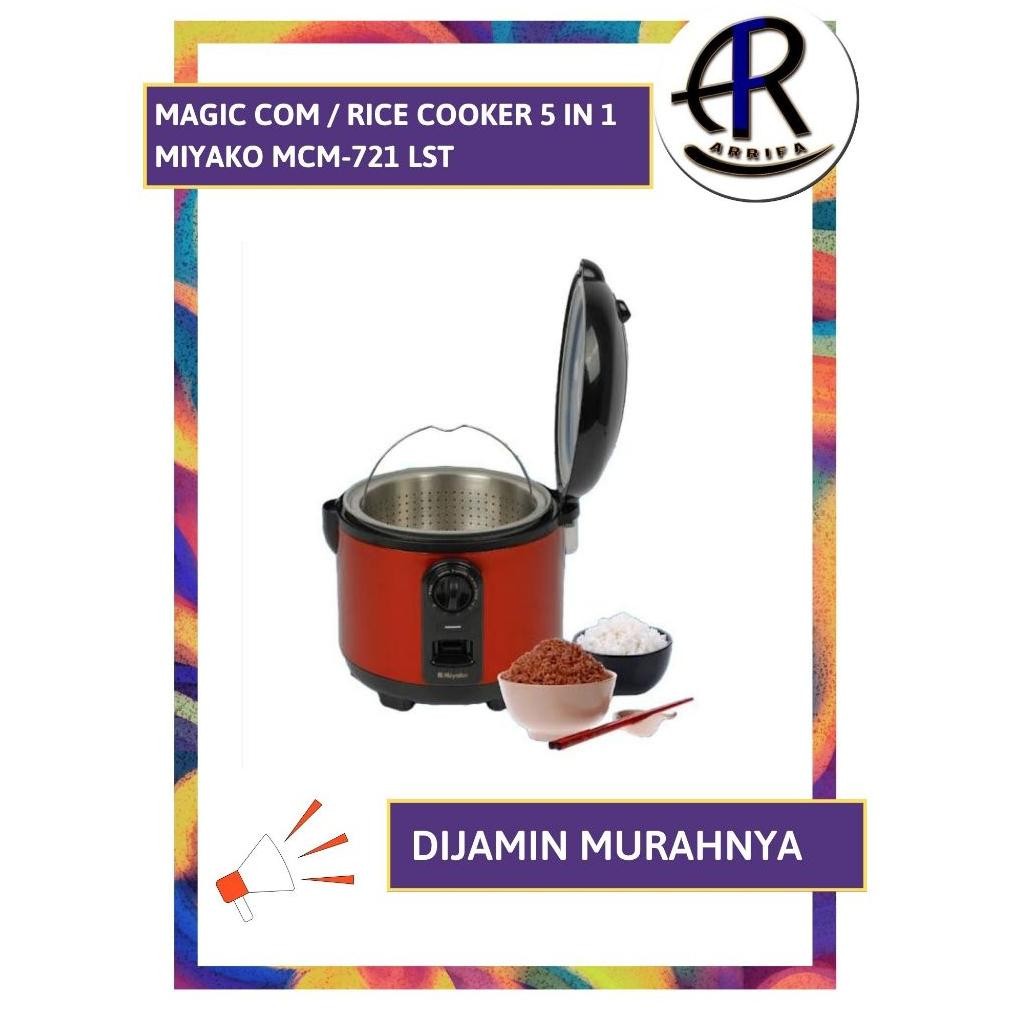 Jual Original Miyako Magic Com 5 in 1 Low Sugar Ukuran 1,8 Liter - Tipe ...