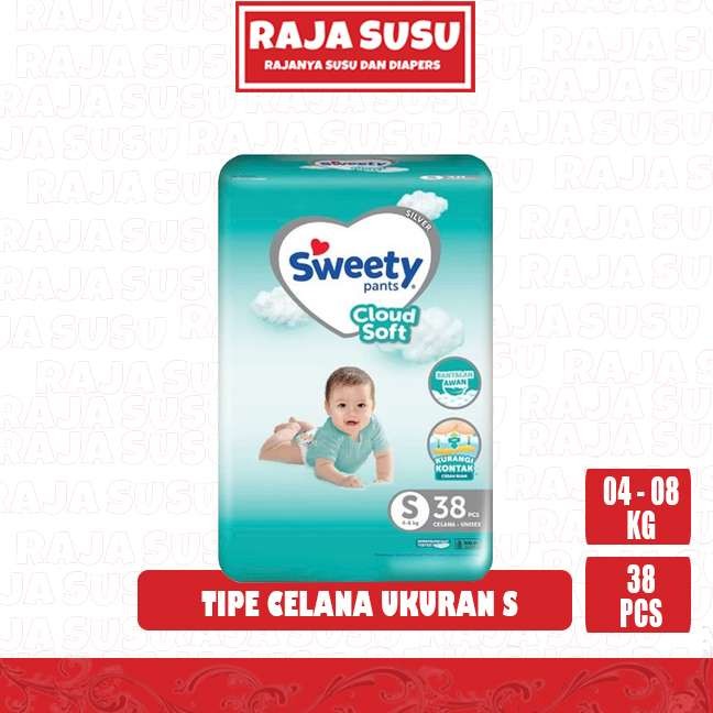 Jual SWEETY SILVER PANTS S36 - RAJA SUSU | Shopee Indonesia