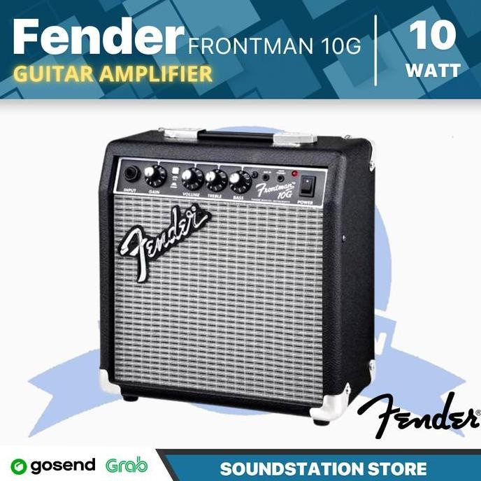 Jual New Fender Frontman 10G Ampli Gitar Elektrik 10W Combo Amp ...
