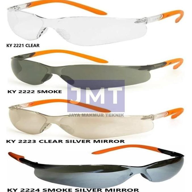 Jual Kacamata Safety King KY2221 2222 2223 2224 Paket Kacamata Proyek ...