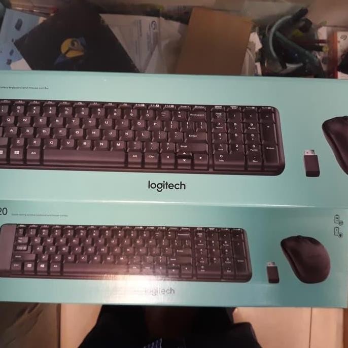 Jual Murah Logitech Mk 220 Wireless Combo | Shopee Indonesia
