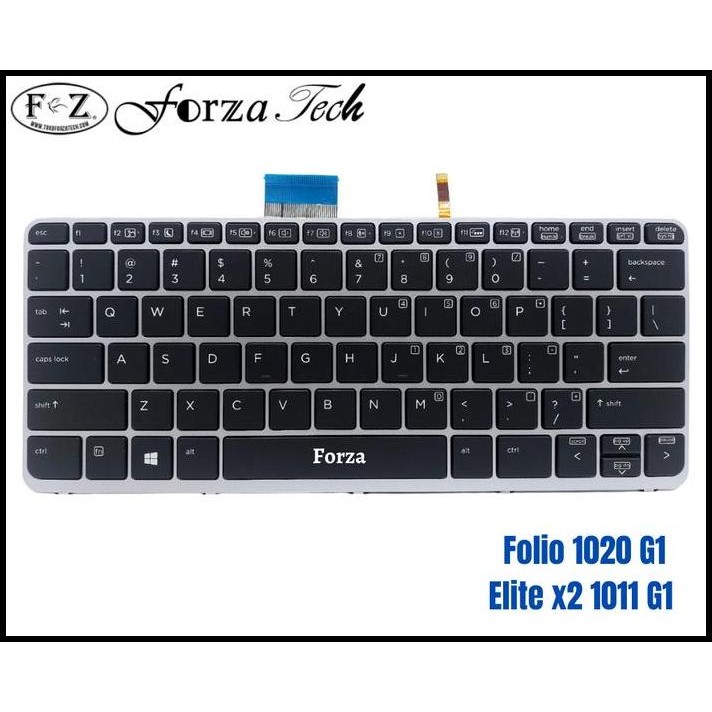 Jual HP KEYBOARD Elite X2 1011 G1 Tablet US BACKLIGHT - NEW | Shopee ...