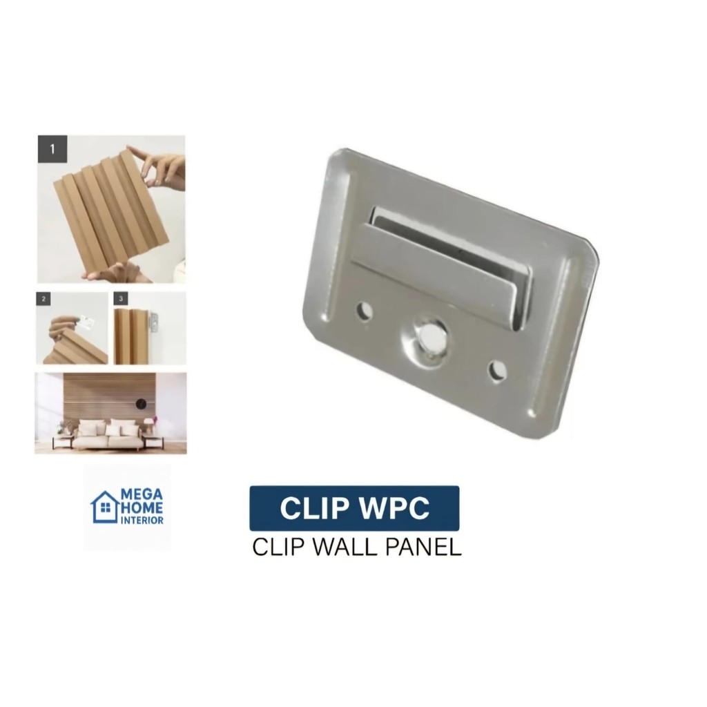 Jual Klip WPC – Klip Pengunci Decking/Wall Panel Kayu Komposit | Klip ...