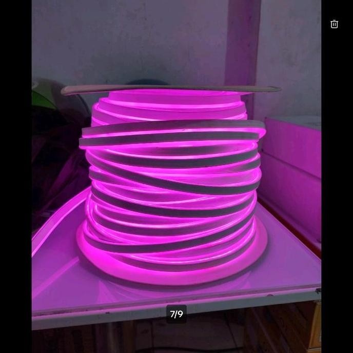 Jual Lampu Led Neon Flex Selang 220V Per 11 -15M (Dapat Soket Panjang ...