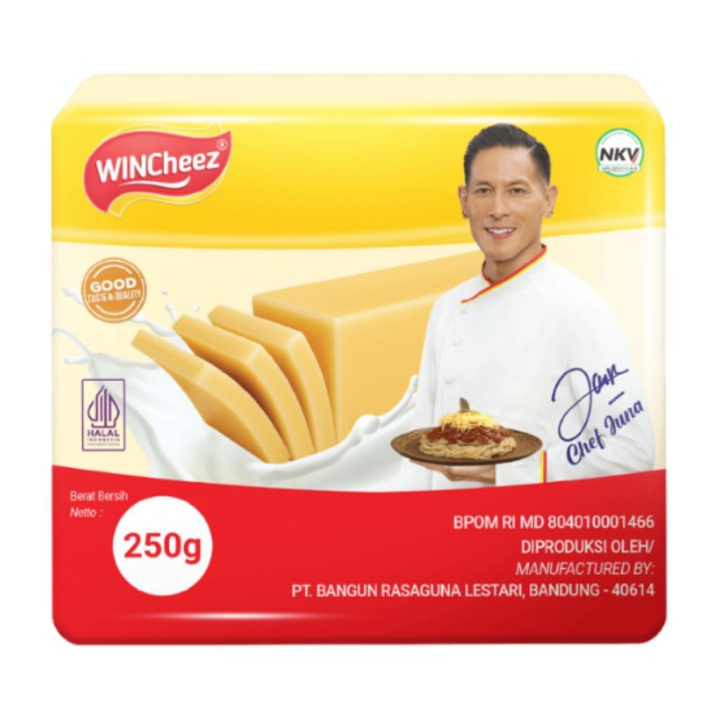 Jual KEJU WINCHEEZ 250GR CHEDDAR CHEESE WINCEZ WINCIS WINCHES WINCHEZ ...