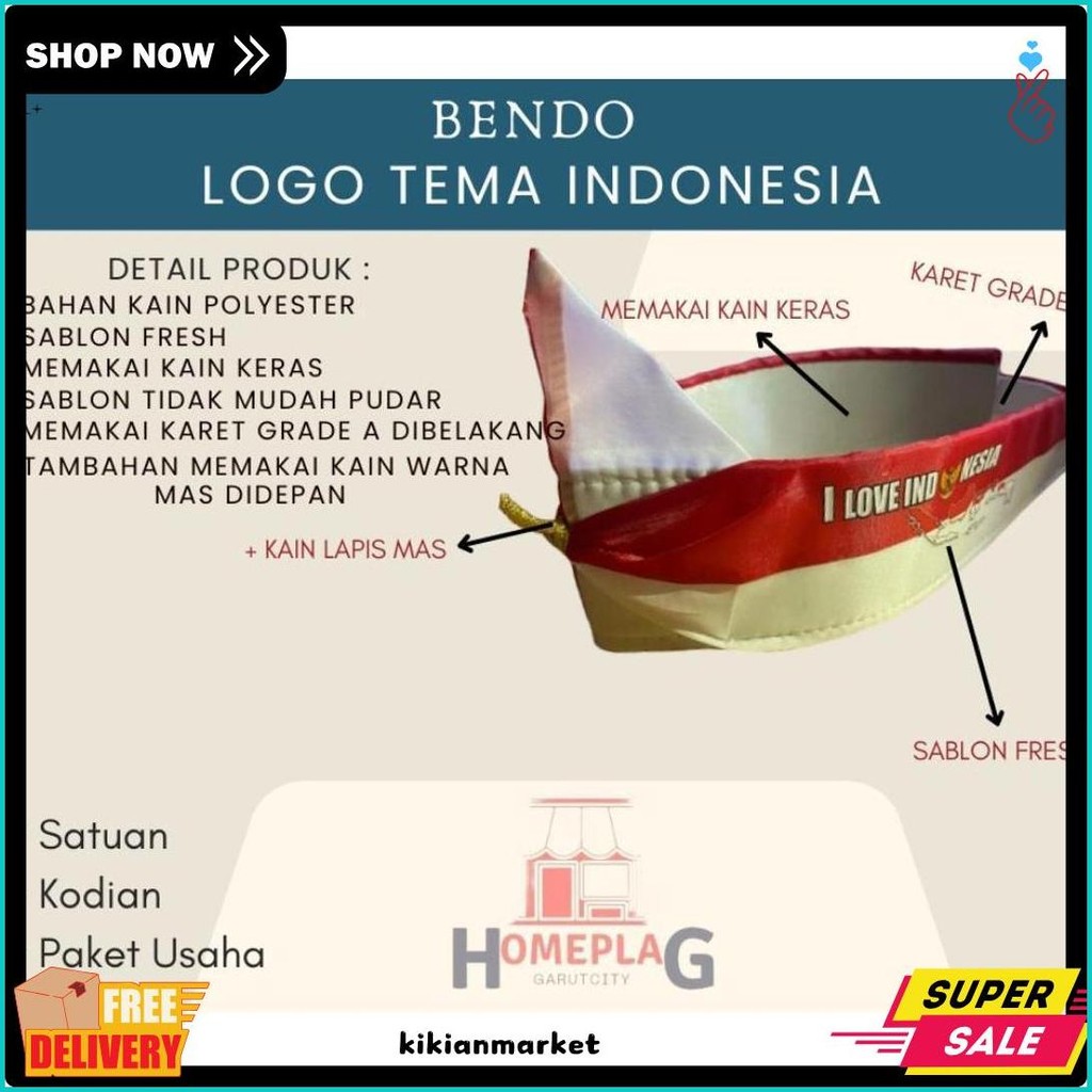 Jual Peci Merah Putih Dirgahayu RI | Topi Upacara 17 Agustus HUT ...