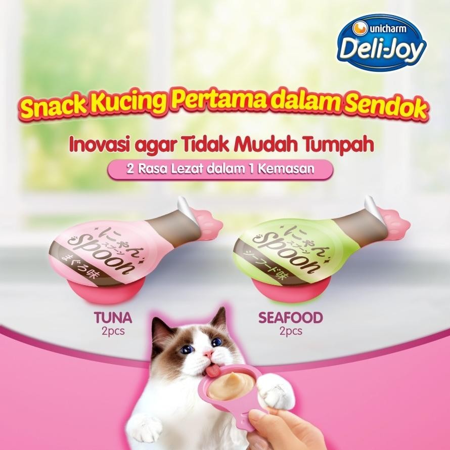 Jual Cxv-38 Deli Joy Sendok Semua Rasa 10G X 4 - (Tuna, Cakalang, Ayam ...