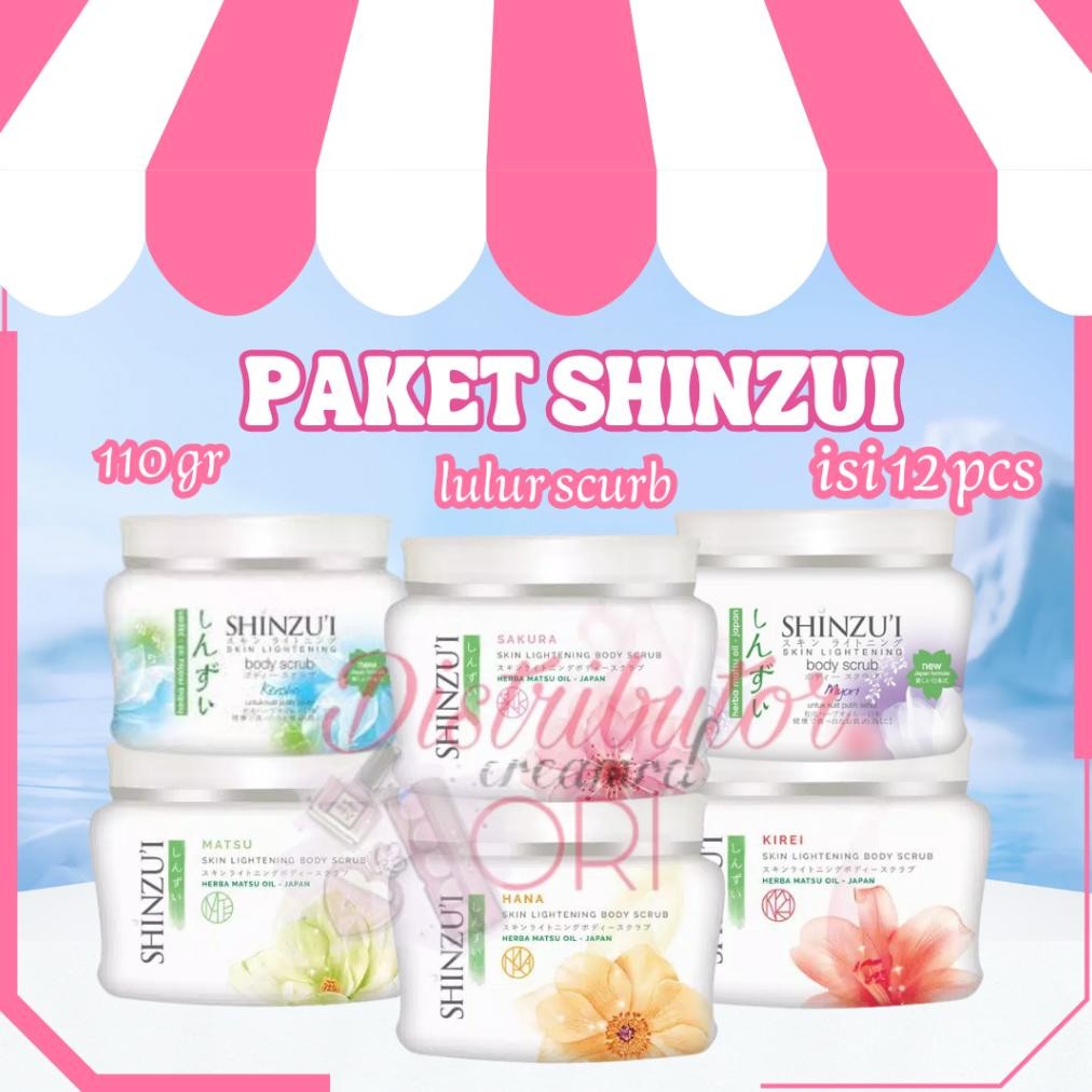 Jual PAKET LULUR SHINZUI ISI 12 PCS 110 GR HANA MATSU KIREI KENSHO ...