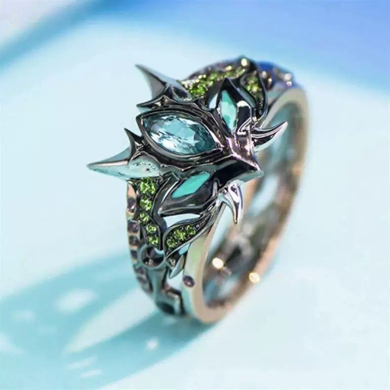 Jual Genshin Impact Jing Yao Nuo Dance Xiao Original Fan Art cos Peripheral Ring Accessories ...