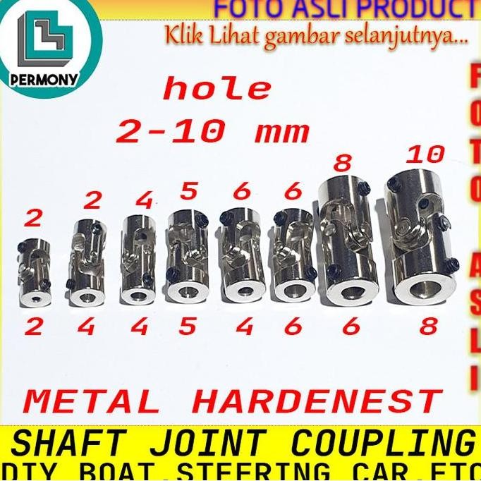 Jual Joint Universal Mini Coupling adapter shaft motor RC boat ...