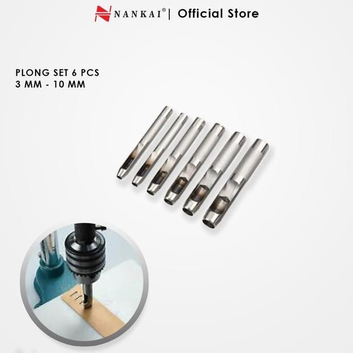Jual Nankai Pembolong Hollow Punch / Plong Set 6 Pc | Shopee Indonesia