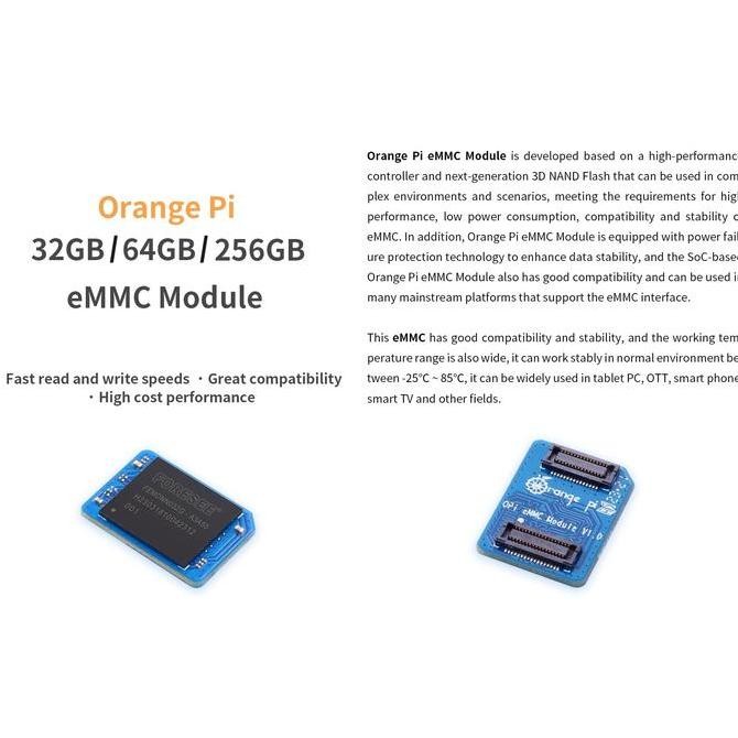 Jual Orange Pi Emmc Module - 256Gb New Stok | Shopee Indonesia