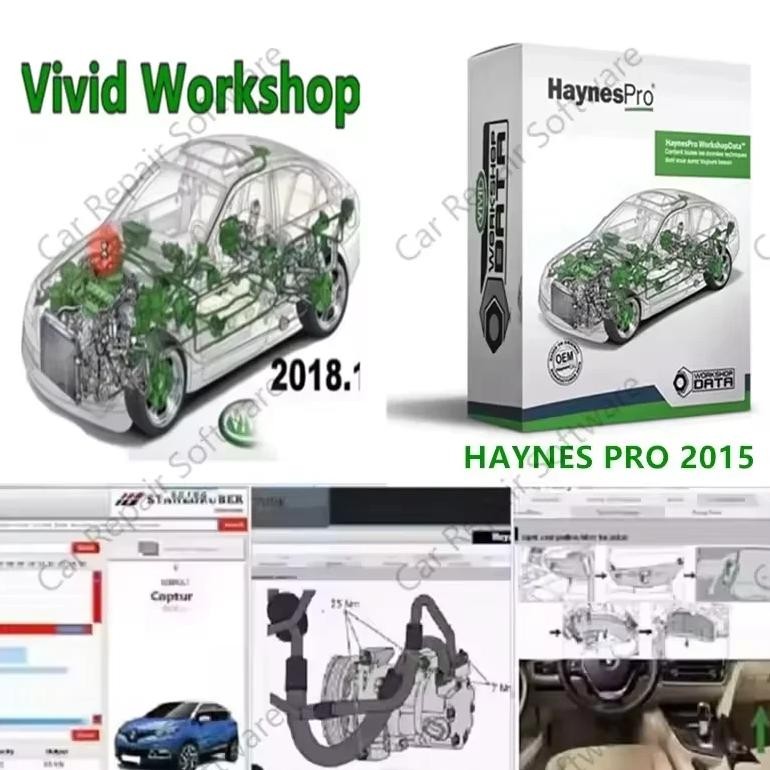 Jual Latest 2025 Version HAYNES PRO Vivid 2015.1+vivid 2018 Software ...
