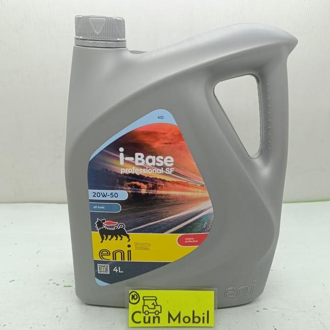 Jual NEW OLI MESIN AGIP BENSIN SAE 20W-50 POWER HD 4L | Shopee Indonesia