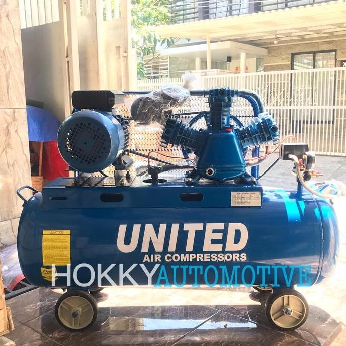 Jual BEBAS ONGKIR - UNITED air compressor / kompresor angin otomatis 3 ...