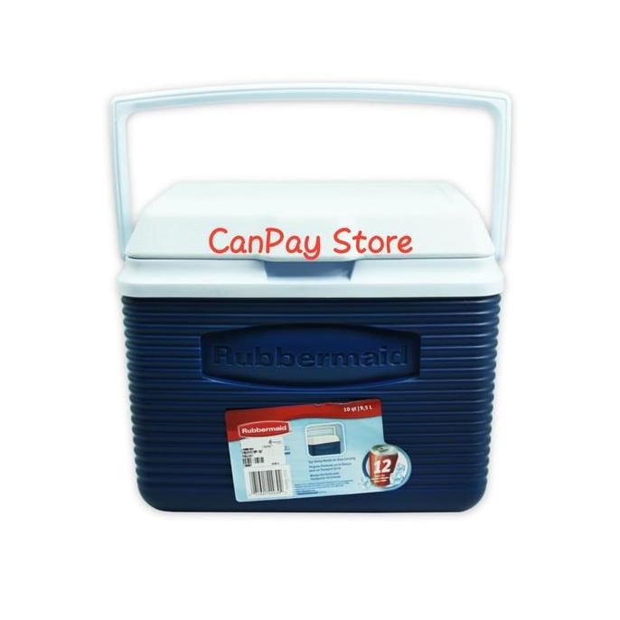 Jual Rubbermaid Victory Cooler 9.5 Ltr - Biru / Cooler Box | Shopee ...