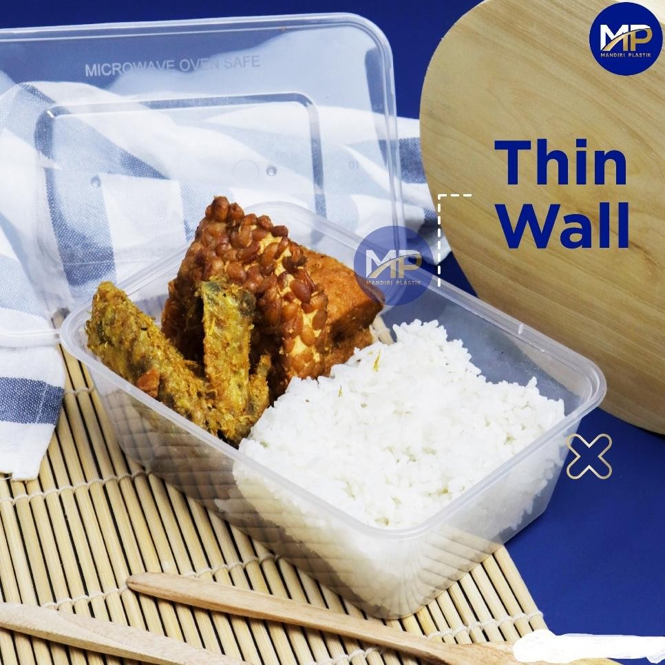 Jual Thinwall Ot 1 Cup Mika Oti Food Container Kotak Makan 1Ml 25Pcs ...