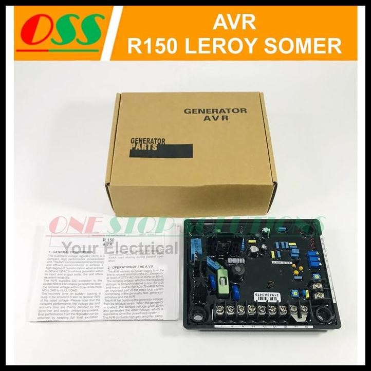 Jual DISKON AVR GENERATOR R 150 LEROY SOMER R150 AVR GENSET ...