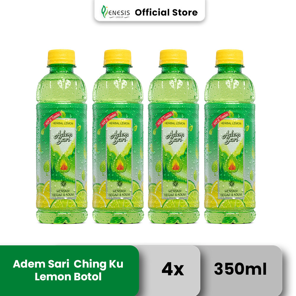 Jual Adem Sari Ching Ku Botol 350 ml x 4 - Multi Pack | Shopee Indonesia