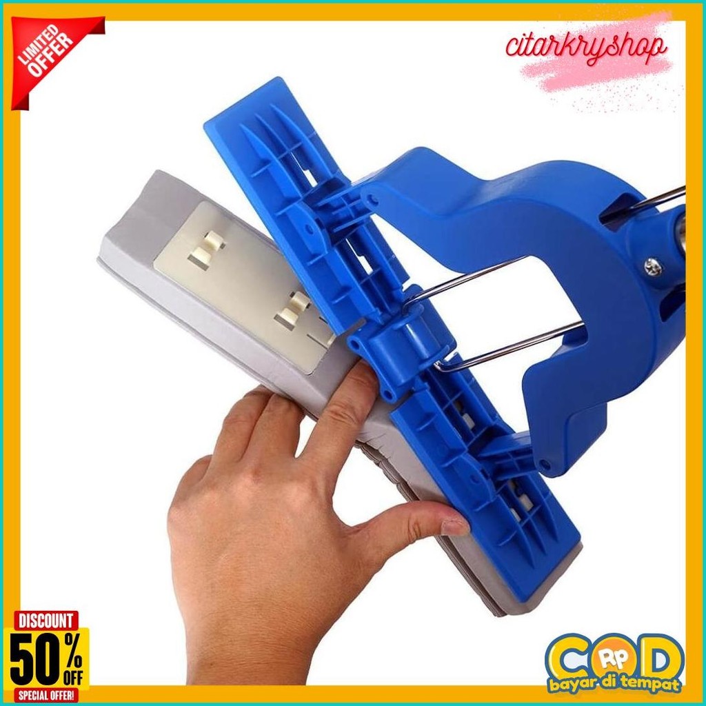 Jual Refill Alat Pel Spons Pva Tipe Klip Floor Mop Lantai Diskon ...