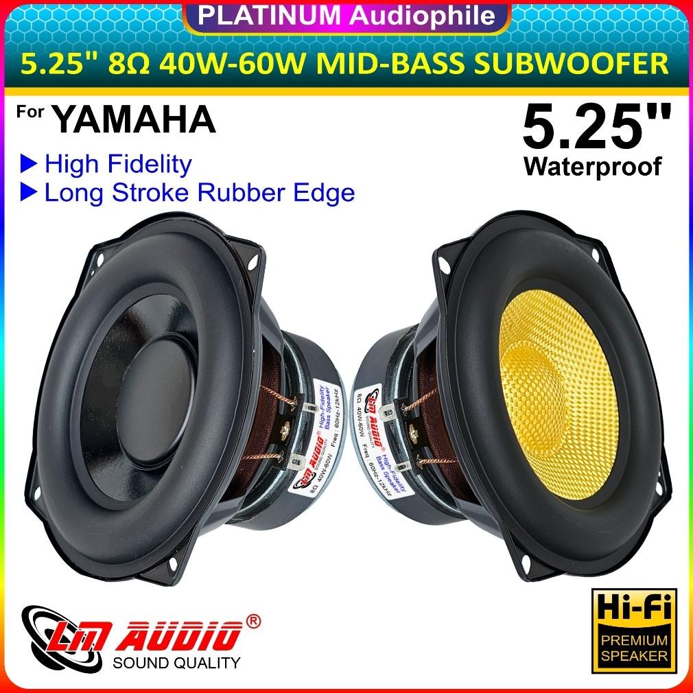 Jual Speaker 5.25" inch Mid-Bass Subwoofer 40W-60W 8 ohm For DIY YAMAHA ...