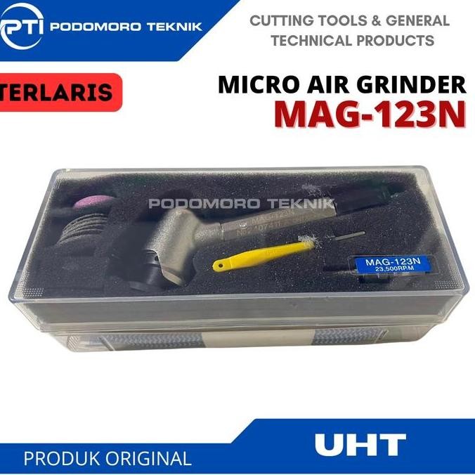 Jual New UHT Micro Air Grinder MAG-123N Gerinda Angin Mikro Angle Head ...