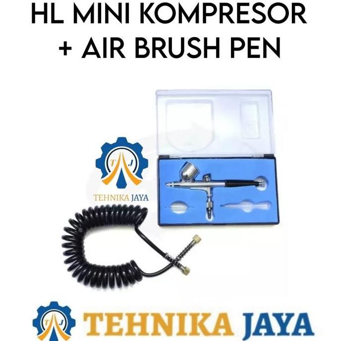 Jual Promo Kompresor Mini Set + Air Brush Cat H&L Mini Compressor ...