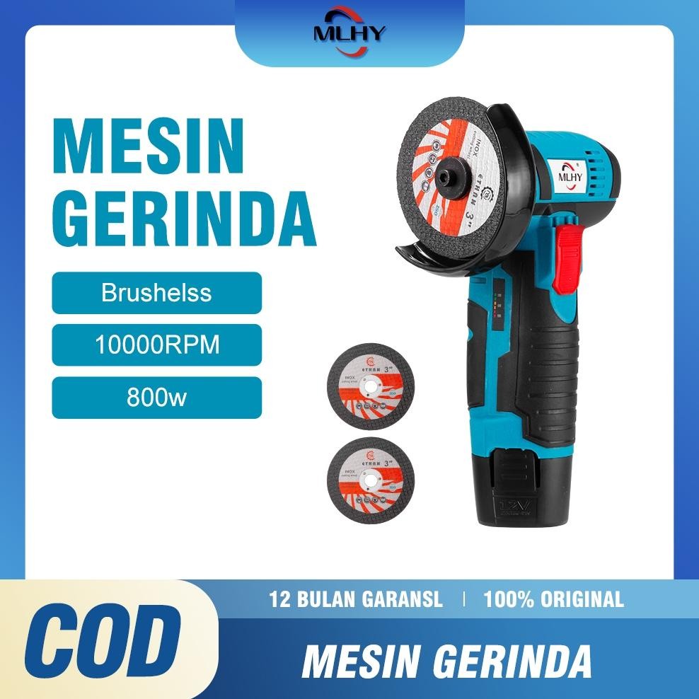 Jual MLHY Gerinda Mini Listrik Grinda Mini Cordless Portable Brushless ...