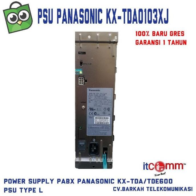 Jual NEW Panasonic PSU KX-TDA0103 Tipe-L Power Supply Pabx Panasonic KX ...