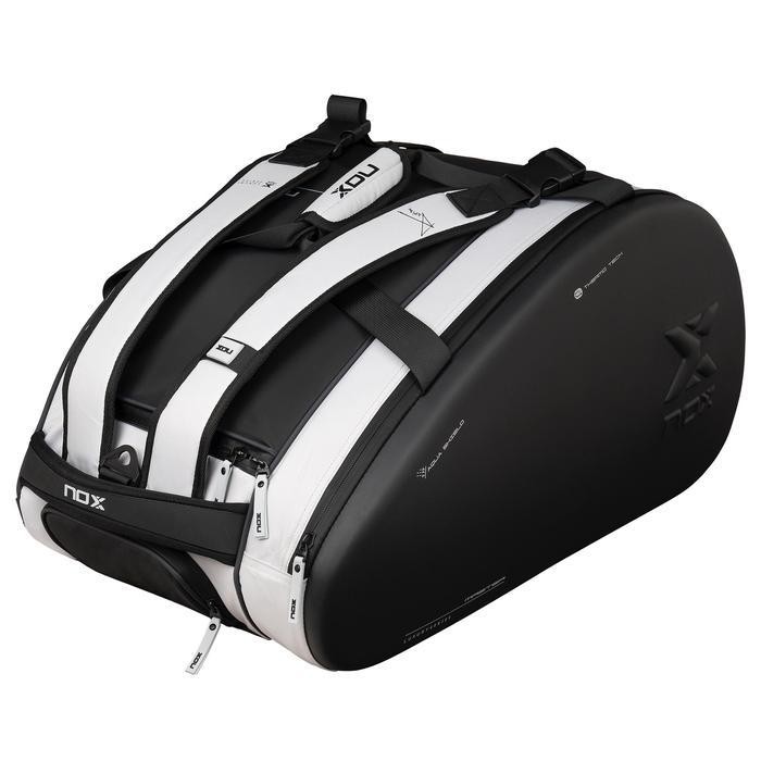 Jual Nox Luxury Master Series Padel Racket Bag Black / White | Tas ...