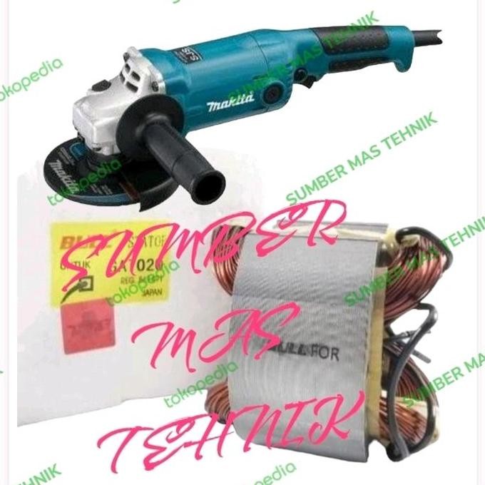 Jual (1) STATOR GURINDA TANGAN GA7020 GULUNGAN GRINDA 7 INCH GA 7020 ...