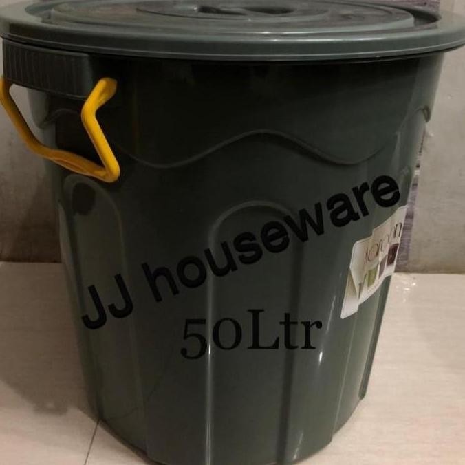 Jual Ember plastik tong air 50 liter + tutup great BS | Shopee Indonesia