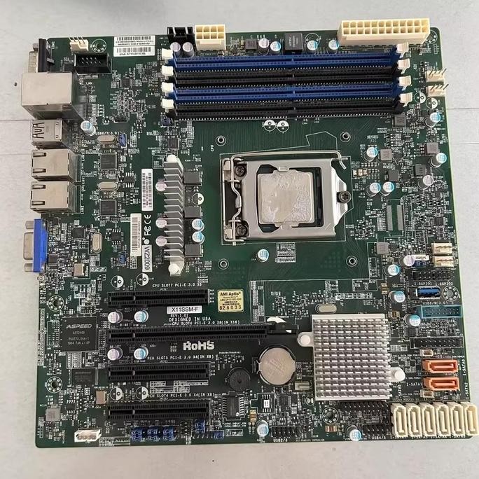 Jual MOTHERBOARD SUPERMICRO X11SSH-F X11SSM-F LGA 1151 CHIPSET C236 COCOK BUAT SERVER MIKROTIK ...
